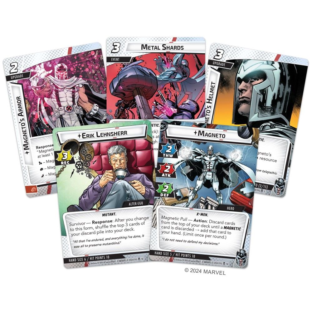 Marvel Champions: LCG - Magneto Hero Pack – Games Bandit