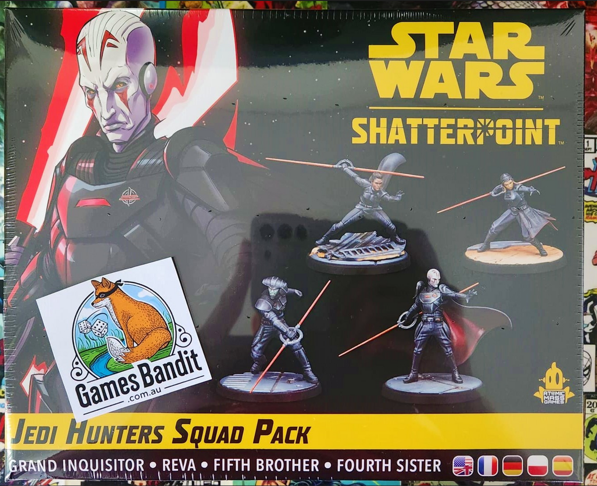 Star Wars Shatterpoint Jedi Hunters: Grand Inquisitor Squad Pack ...