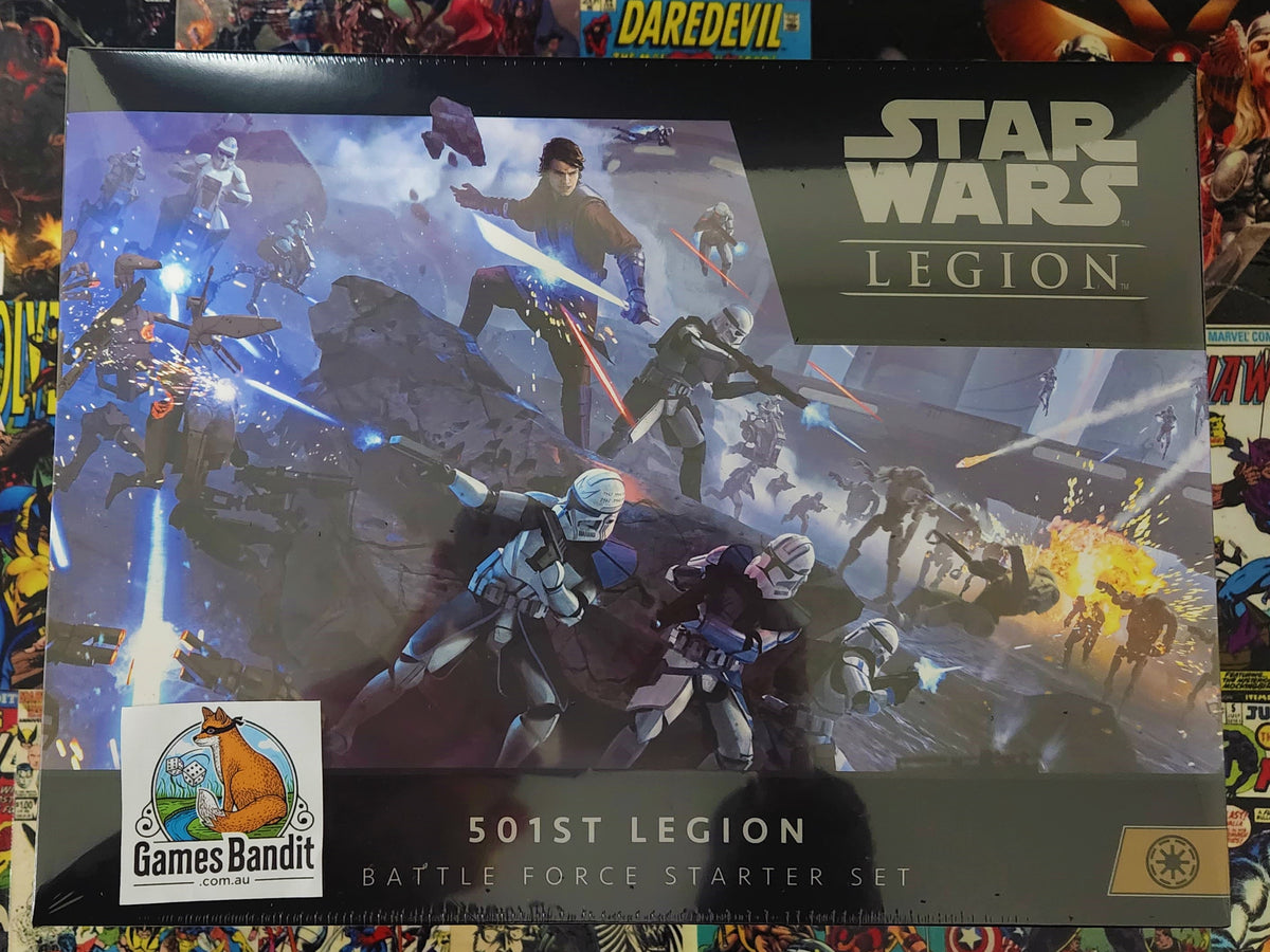 Star Wars Legion 501st Legion Battle Force Starter Set – Games Bandit